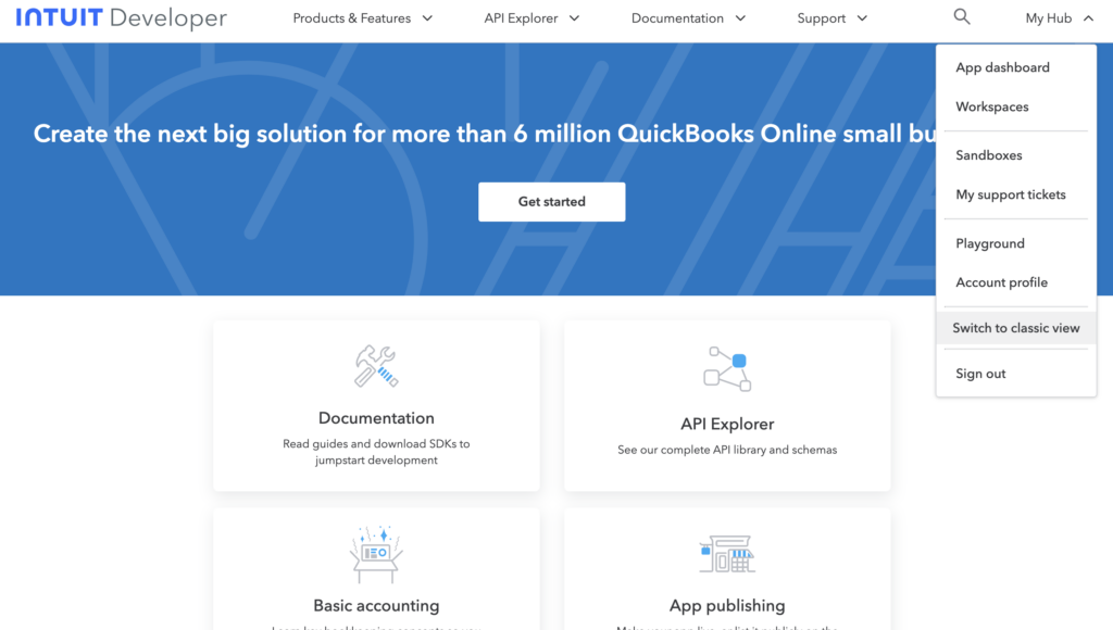 Introducing the new Intuit Developer Portal Introducing the new Intuit Developer Portal