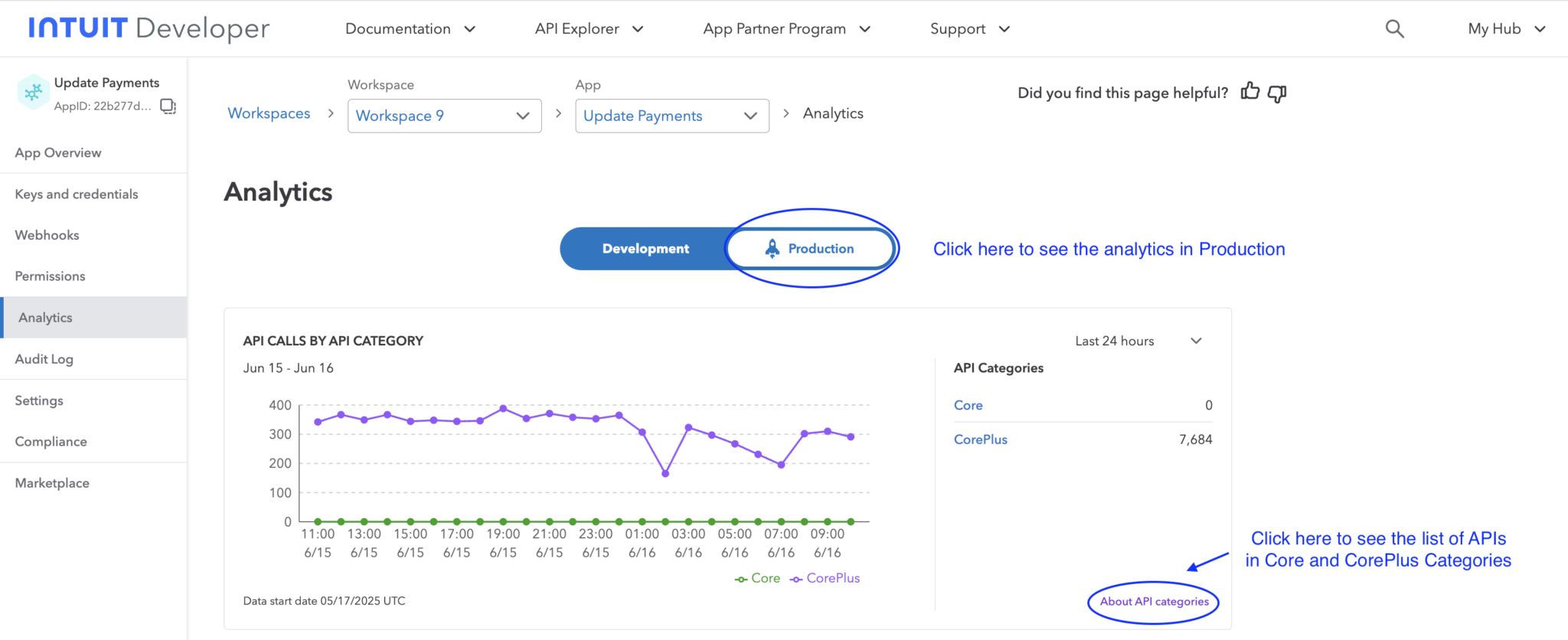 Announcing the new API usage chart